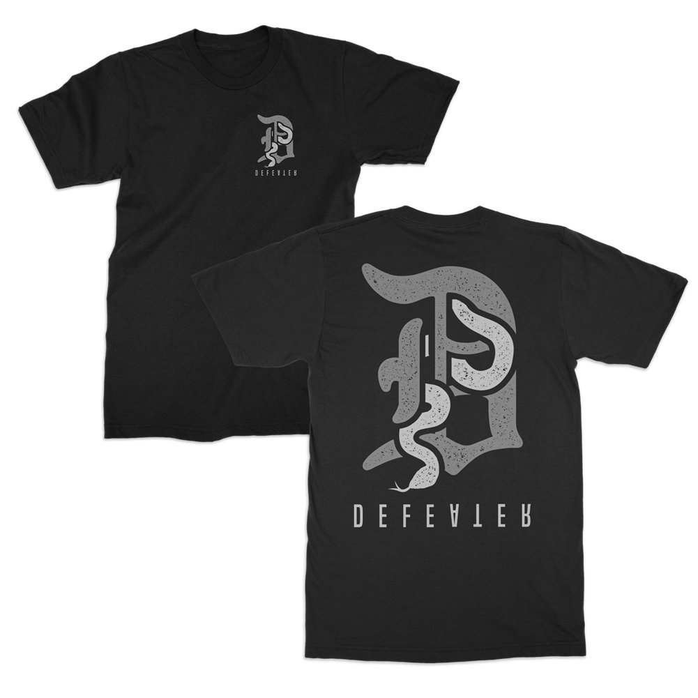 D Serpent T Shirt Black