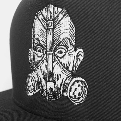 Gas Mask Snap Back Hat