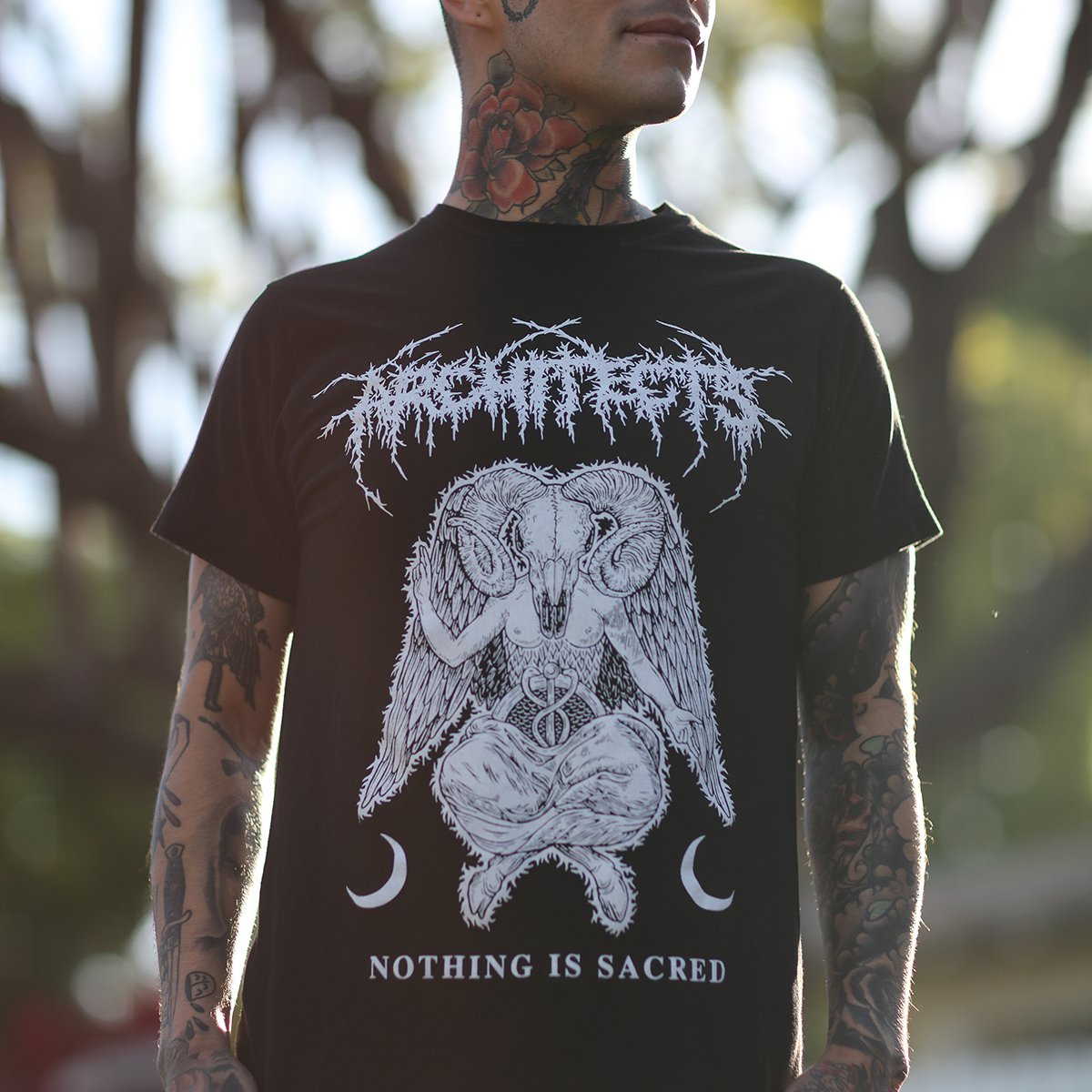 Nothing Is Sacred T Shirt Black